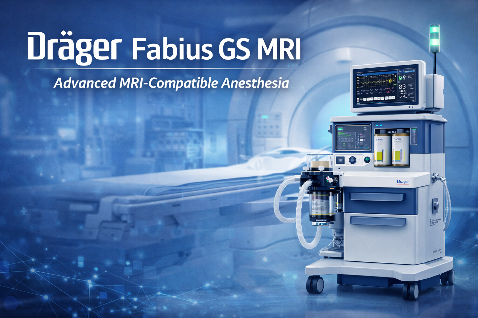Dräger: Precision Anesthesia in the MRI Suite with the Fabius GS MRI ...