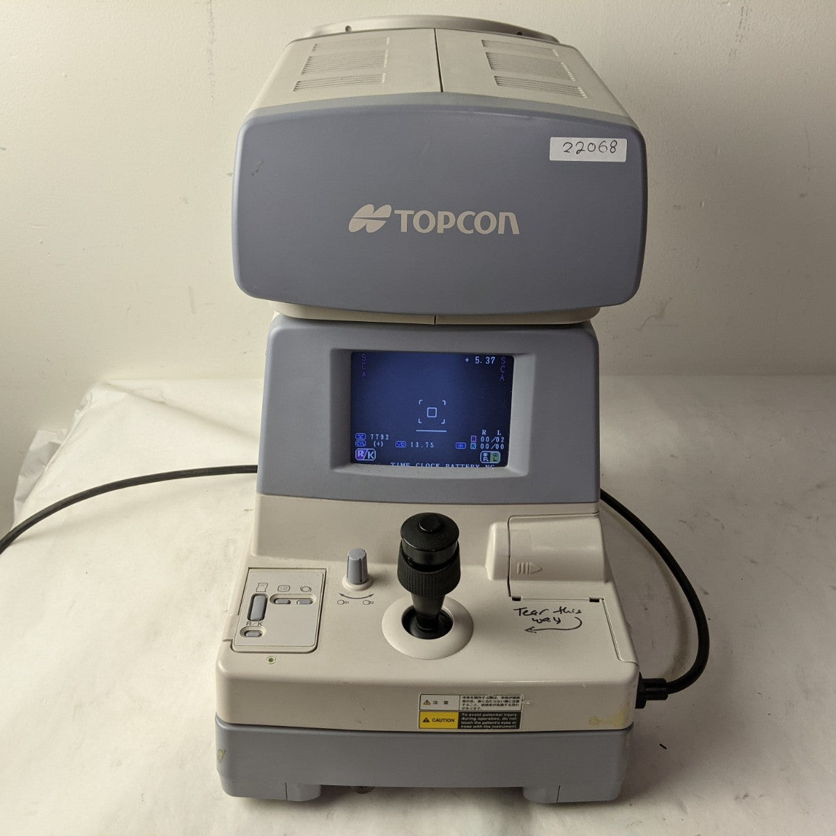 Topcon KR-8800 Auto Refractor / Keratometer – MED.equipment