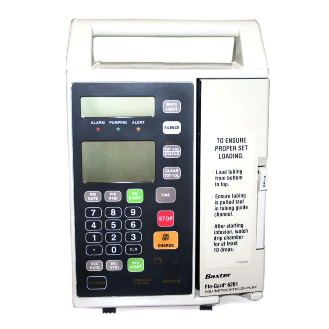 Baxter 6201 Single Channel Infusion Pump – MED.equipment